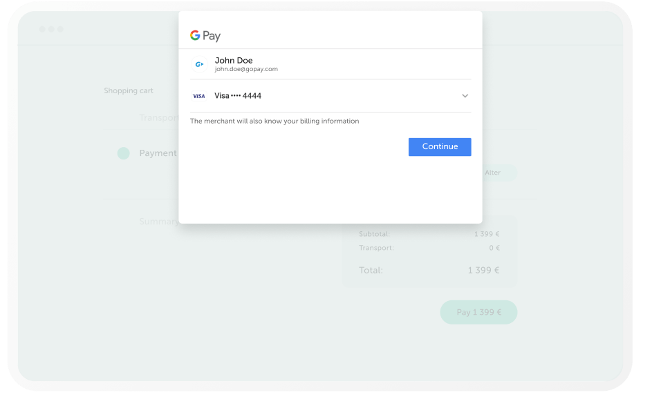 Google Pay | GoPay